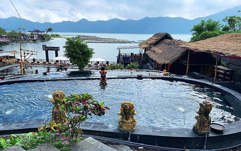 Ubud Tour and Batur Natural Hot Spring - Inclusive Bali Tour